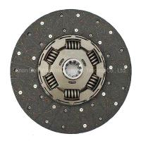 China Black Clutch Disc Wg9725160390 for Sinotruk HOWO Truck Spare Parts for sale