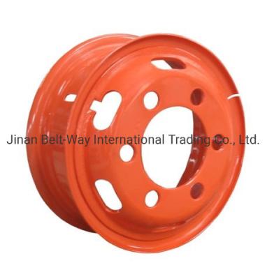 China Steel Heavy Duty Truck Rim with Customized Design and Qualit for sale