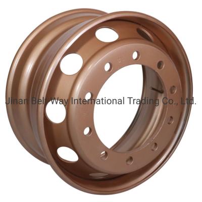 China Main Market Wide Range Steel Heavy Duty Truck Wheel Rim for Driving System Parts for sale