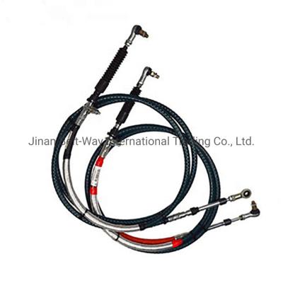 China Sinotruk HOWO Gear Shift Cable WG9725240202 Flexible Cable for Dump Truck Accessories for sale