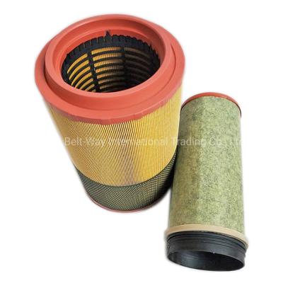 China Part Number Wg9725190102 Standard Sinotruk Wd615 Engine Truck Air Filter K2841 for sale