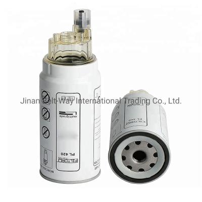 China Front Axle Standard PL420 VG1540080311 1780730 Diesel Engine Fuel Filter for Trucks for sale