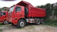 China 70 Ton ZZ5707S3640AJ HOWO Mining Dump Truck with Manual Transmission Type for sale