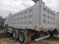 China Tire Design Tubeless Sinotruc HOWO 371HP Manual Transmission Cargo Tipper Dump Truck for sale