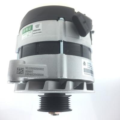 China Supercharged Shacman Sinotruk HOWO A7 Truck Engine Parts Weichai Alternator Vg1095094002 for sale