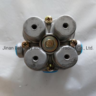China Truck Spare Parts Four Circuit Protection Valve Wg9000360366 for Sinotruk HOWO Truck for sale