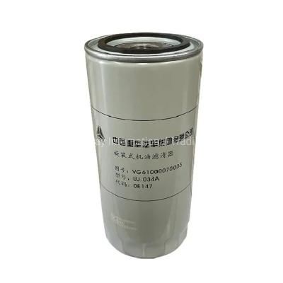 China Sinotruk HOWO Truck Spare Parts Weichai Oil Filter Vg61000070005 for sale