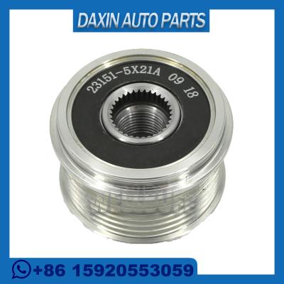 China OEM 23151-5X21A 231515X21A ALTERNATOR FREEWHEEL CLUTCH FOR NISSAN NP300 NAVARA for sale