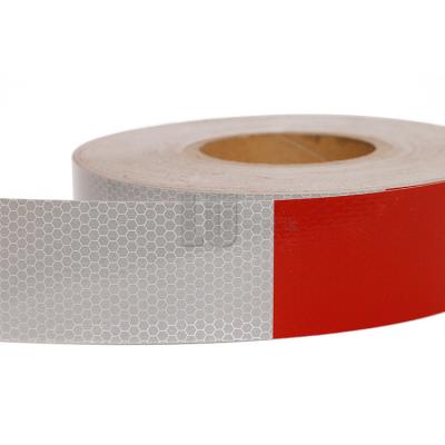 China DOT C2 Certificate Truck Reflective Tape Red And White For Semi Trailer for sale