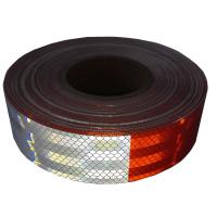 China Safety DOT C2 Micro Prismatic Conspicuity Reflective Safety Tape For Car Truck for sale