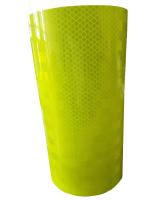 China Flourescent Yellow Green Lime Prismatic Reflective Sheeting For Trafic Signs for sale