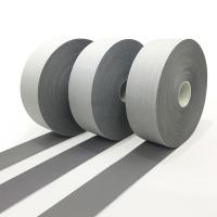 China EN2047 High Visibility Silver Reflective Safety Tape for Clothing Sewing in clothing for sale