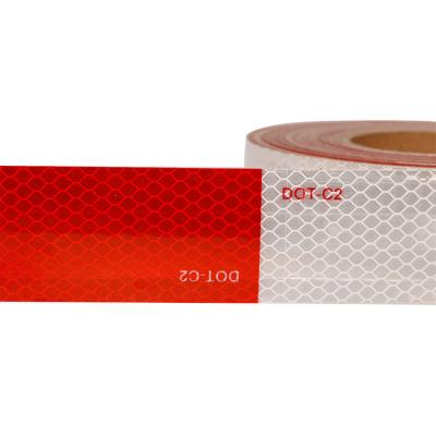 China 3-5 Years Durable 50mm*45.72m Reflective Conspicuity Tape For Truck for sale