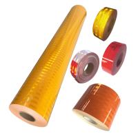China 1.22m*45.72m Micro Prismatic Reflective Sheeting Temperature Range -40°F To 176°F for sale