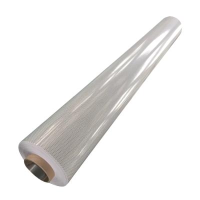 China Versatile Honeycomb Glass Beads Reflective Sheeting With Reflective Index 300cd/Lux/Sqm for sale