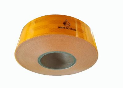 China Auto Ece 104 Reflective Tape Commercial Vehicles  , Trailer Reflective Tape Placement for sale