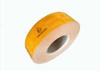 China Light Acrylic Clear Ece 104 Reflective Tape  For Vehicles , Amber 2 Reflective Tape for sale