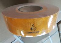 China Adhesive Vehicle Safety Waterproof Vinyl Retro Reflecting Tape Sticker Reflective for sale