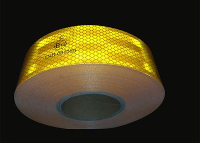 China 5cm*45.7m Turck Safety Conspicuity Ece 104r Diamond Grade Retro Reflector Sticker Cinta Reflectiva Tape for sale