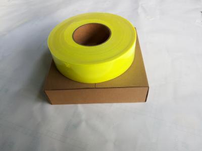 China 50mm*45.72m DOT-C2 Reflective Conspicuity Tape Flourescent Yellow And Green for sale