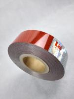 China Super High Reflection Metalized Prismatic Conspicuity Tape For Vehicle for sale