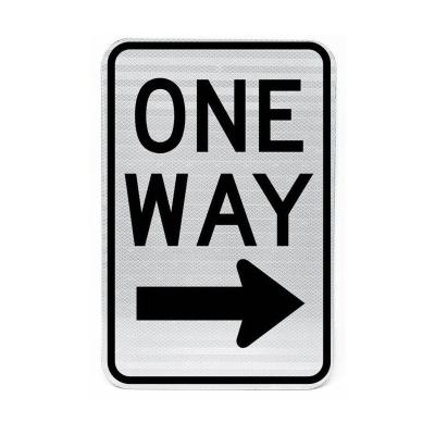 China Custom Aluminum Composite Sign Safety Warning Reflective Signs Board Red Triangle Round Square Traffic Road Sign for sale