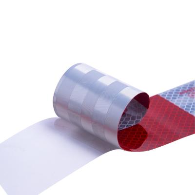 China 2 Inch Certification Dot-c2 Vinyl Sticker Reflector Adhesive Cinta Reflectiva Stripe Sticker Vinyl Reflective Tape for sale