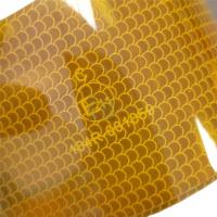 China Saudi Arabia 2inch 3inch 4inch *25m Metalized Reflective Safety Tape For Car Truck for sale