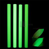China Printable Photoluminescent Vinyl Glow in Dark Film Sticker Luminescent Paper Material for Exit Signs Factory Direct Manufacturer for sale