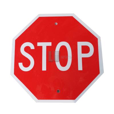 China Custom Factory Price Safety Signage Reflective Aluminum Street Sign White Blank Metal Sign Making Traffic Stop Signs for sale