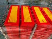 China Chevron Sticker Reflective Red Yellow Trailer Reflective Tape and Chevron Regulations for sale