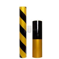 China High Intensity Yellow Black Double Color Engineering Grade Reflective Sheeting Adhesive Tape for Traffic Warning for sale