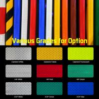 China ASTM D4956 Type III High Intensity Glass Beads Reflective Film Foil For Road Traffic Sign for sale