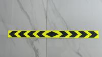 China Find similar icon Caution Tape Custom Prismatic Arrow Reflective Tape High Visibility Tape for Road Parking and Vehicle Use for sale