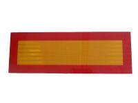 China Vehicle Safety Sticker Reflective Rear Marking Plate Truck Class 1 Sticker Reflective Tape for sale