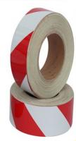 China Double Color Red And White Reflective Tape Strong Adhesive for sale