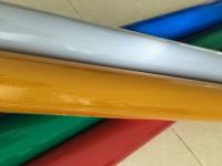 China High Intensity Encapsulated Glass Beads Reflective Sheeting Honeycomb Film for Road and Traffic Sign for sale