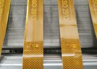 China SASO 2913 Adhesive Retro Reflective Conspicuity Tape For Truck for sale