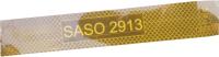 China High Visibility Yellow Reflective Tape With SASO 2913 Marks for sale