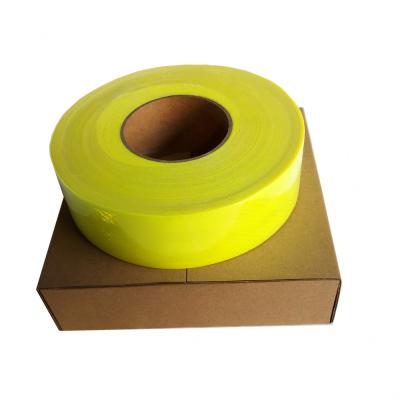 China Fluorescent Lime Yellow Green Color DOT-C2 Reflective Conspicuity Tape for sale