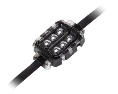 China IP67 Digital RGB LED Pixel Light 1.44W 24V Outdoor Single Package 5cm for sale