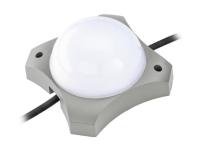 China 3W 24V Single Color RGB RGBW LED Pixel Light 8cm for Amusement Rides for sale