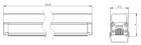 China Industrial Outdoor LED Linear Lighting 12W FCC ROSH Certification for sale