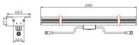 China Waterproof White Outdoor LED Linear Lighting DC24V For Bridges for sale
