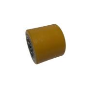 China 80*70mm 6204 Bearing PU Load Wheel for Linde Pallet Truck Manufacturing Plant for sale