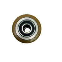 China 80*70mm 6204 Bearing PU Load Wheel for Linde Pallet Truck Manufacturing Plant for sale
