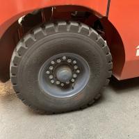 China 650-10 Forklift Wheel Rim with Long Working Life and Steel Material in 5.00F-10 Size for sale