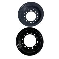 China 650-10 Forklift Wheel Rim with Long Working Life and Steel Material in 5.00F-10 Size for sale