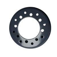 China 650-10 Forklift Wheel Rim with Long Working Life and Steel Material in 5.00F-10 Size for sale