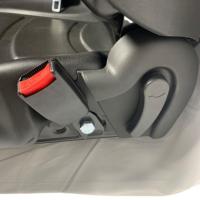 China Universal Forklift Seat with Steel Armrest Fold Down Backrest and Leather Material for Long Working Life for sale